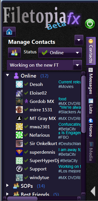 Filetopia - Social File Sharing