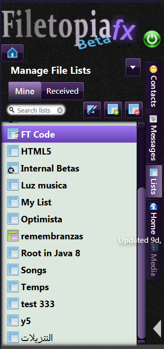 Filetopia - Social File Sharing